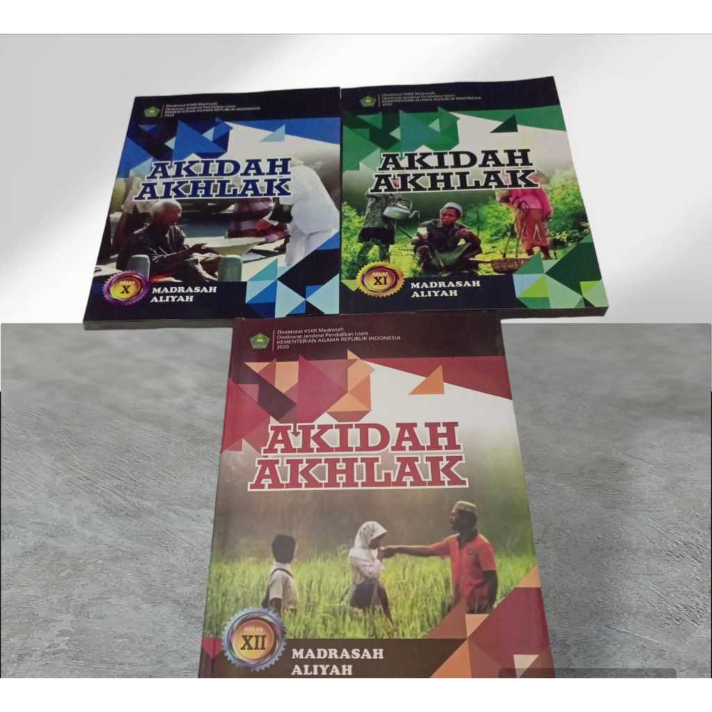 Jual Akidah Akhlak Madrasah Aliyah Kelas 10,11,12 | Shopee Indonesia