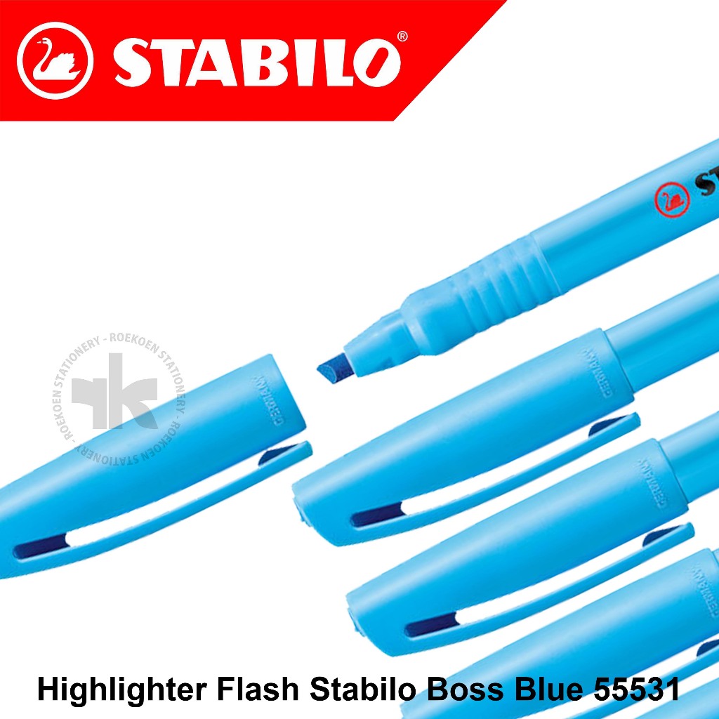 Jual Stabilo Flash Highlighter Panjang -Textliner Penanda Warna Buku ...