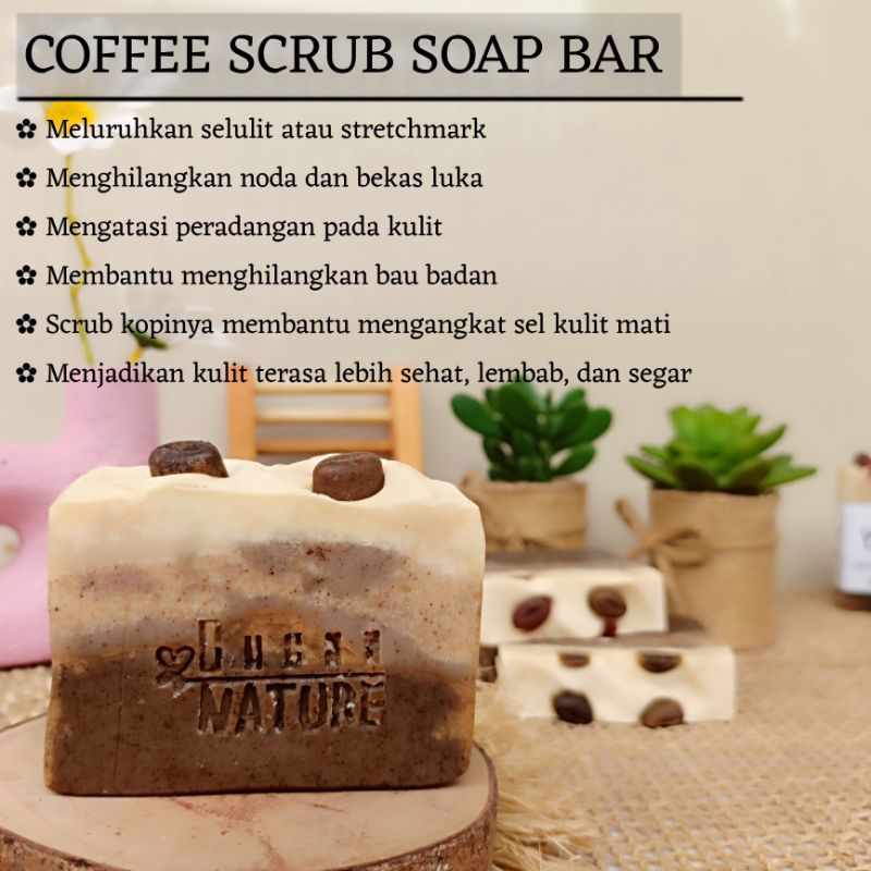 Jual COFFEE SCRUB SOAP BAR SABUN KOPI DENGAN SCRUB MELURUHKAN ...