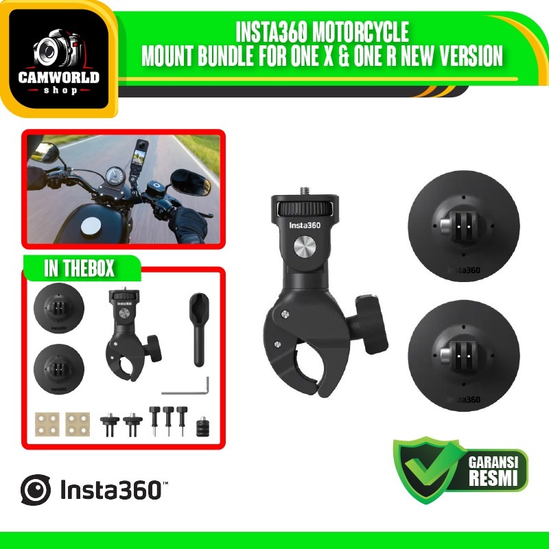 Jual Insta 360 Insta360 Motorcycle Bundle for One R & One X ORIGINAL ...