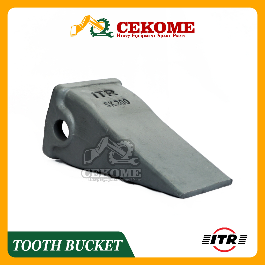 Jual Kuku Bucket Excavator Kobelco SK200 ITR Tooth Bucket Tipe Standar ...