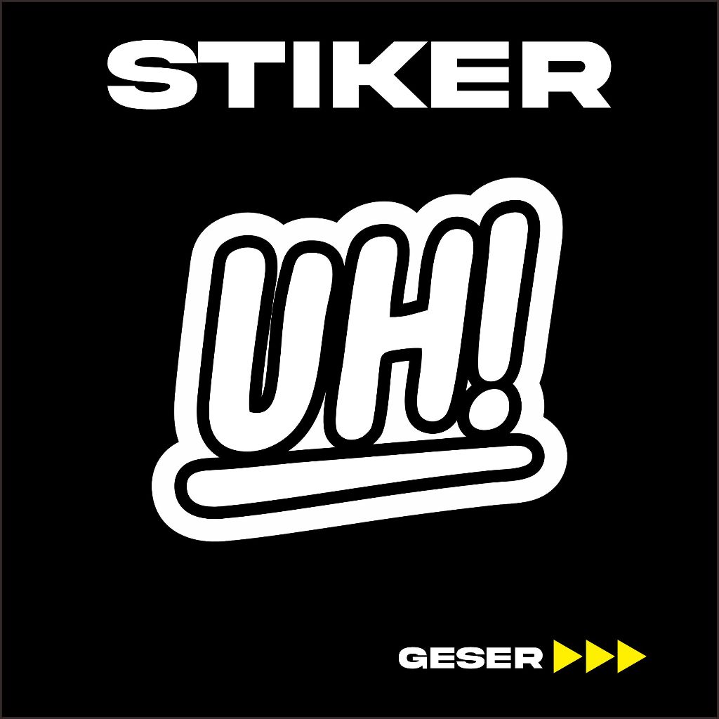 Jual STIKER UH LOGO BASIC / STIKER HELM / STIKER SATUAN / STIKER MOTOR ...