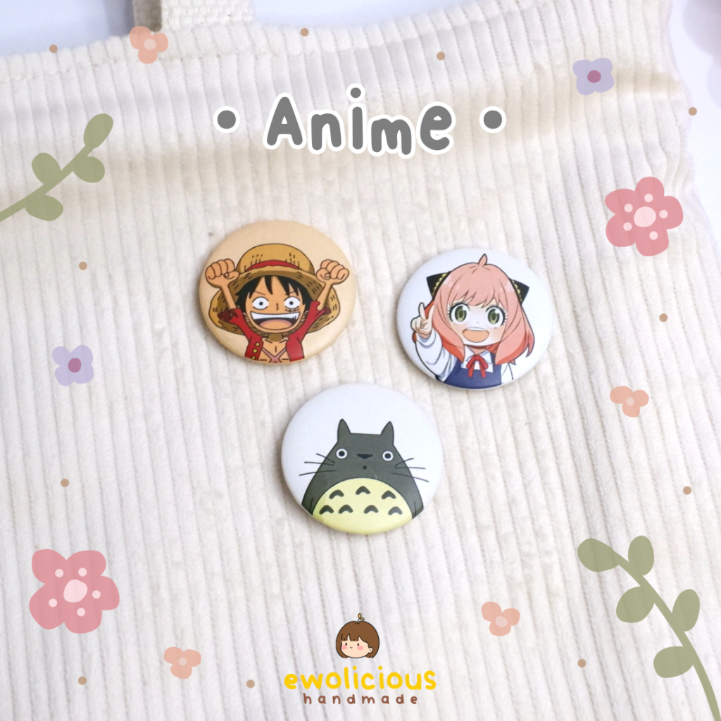 Jual Pin Karakter by Ewolicious | Bros Peniti Lucu Gemas 3,2 cm | Pin ...