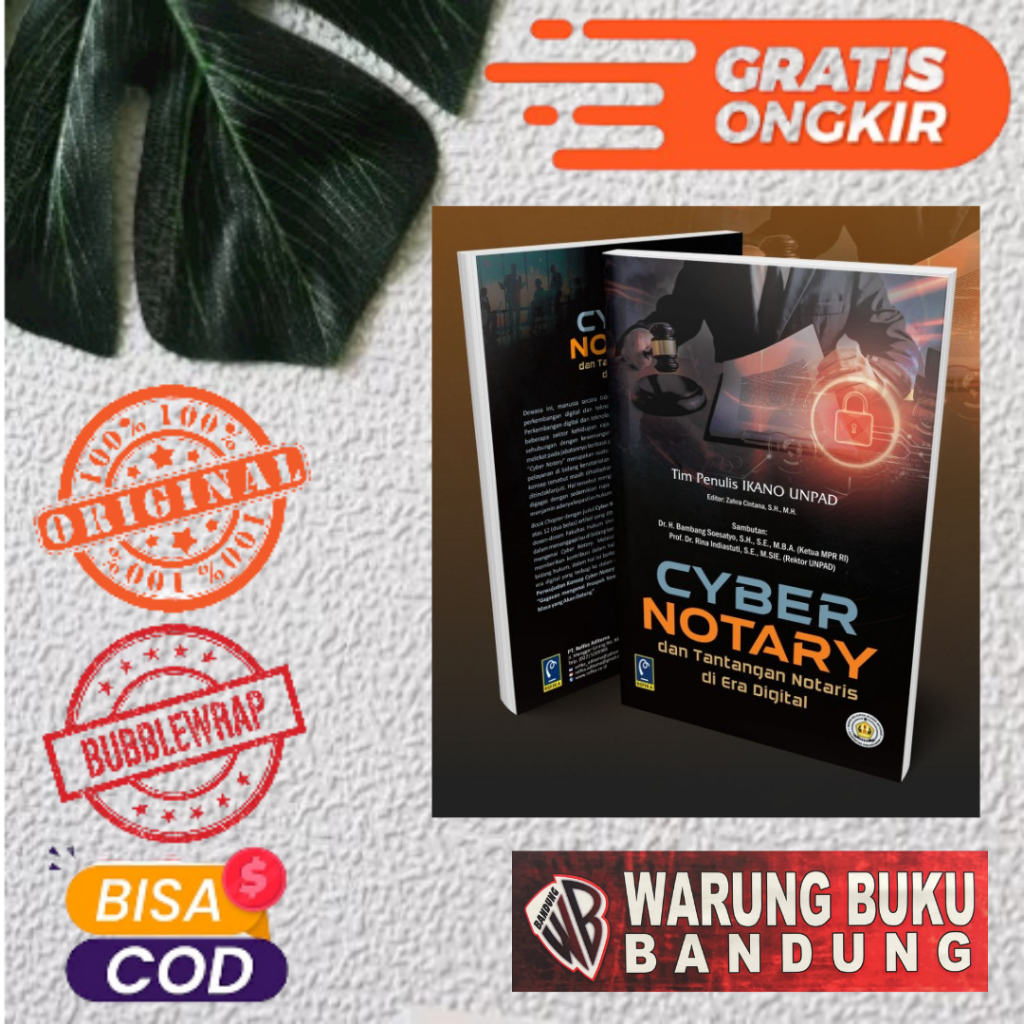 Jual BUKU CYBER NOTARY DAN TANTANGAN NOTARIS DI ERA DIGITAL - TIM ...