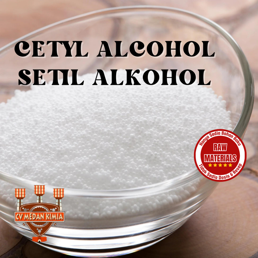 Jual CETYL ALCOHOL / SETIL CETIL ALKOHOL - 1 KG STEARYL ALCOHOL ...