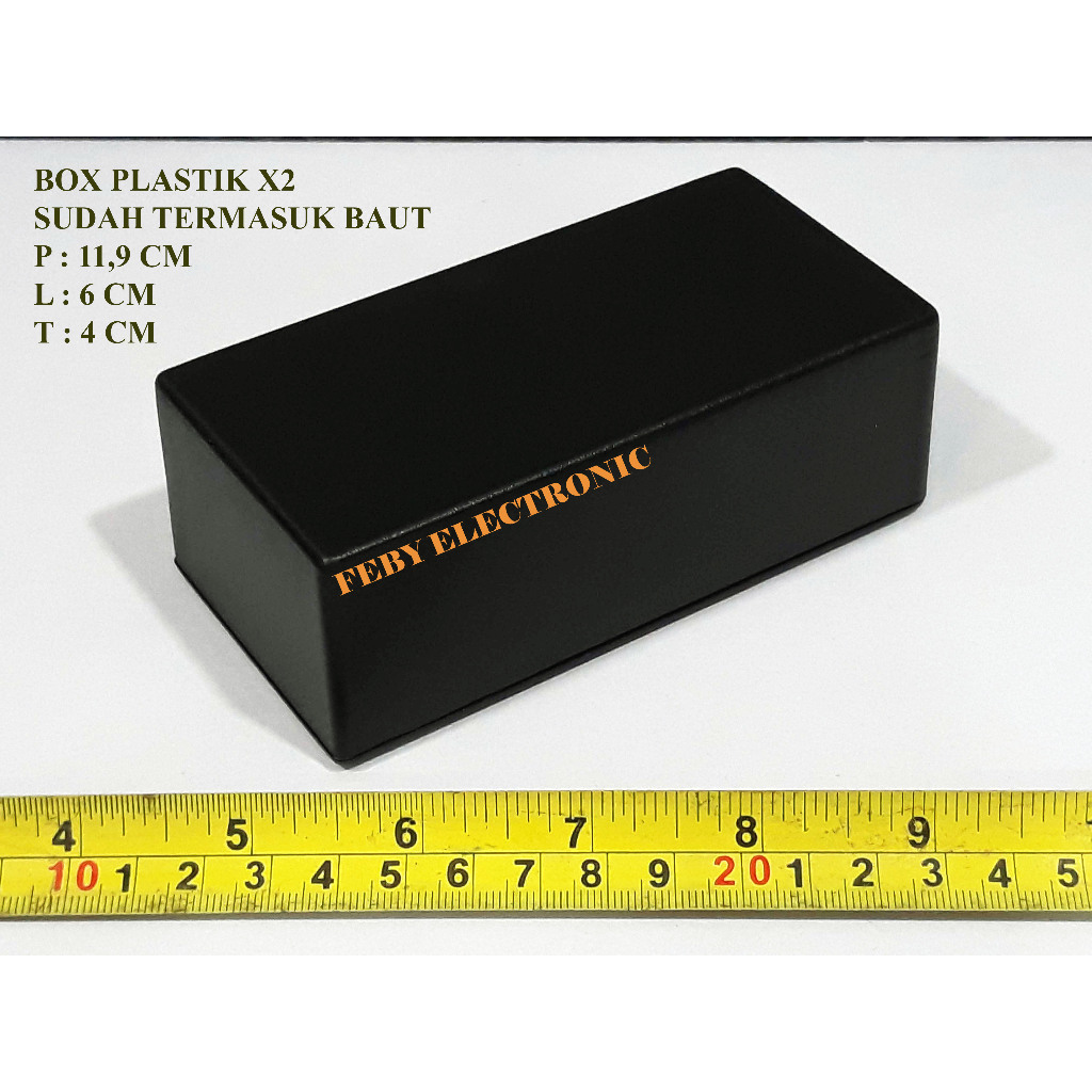Jual BOX X2 BOX PLASTIK HITAM X 2 | Shopee Indonesia