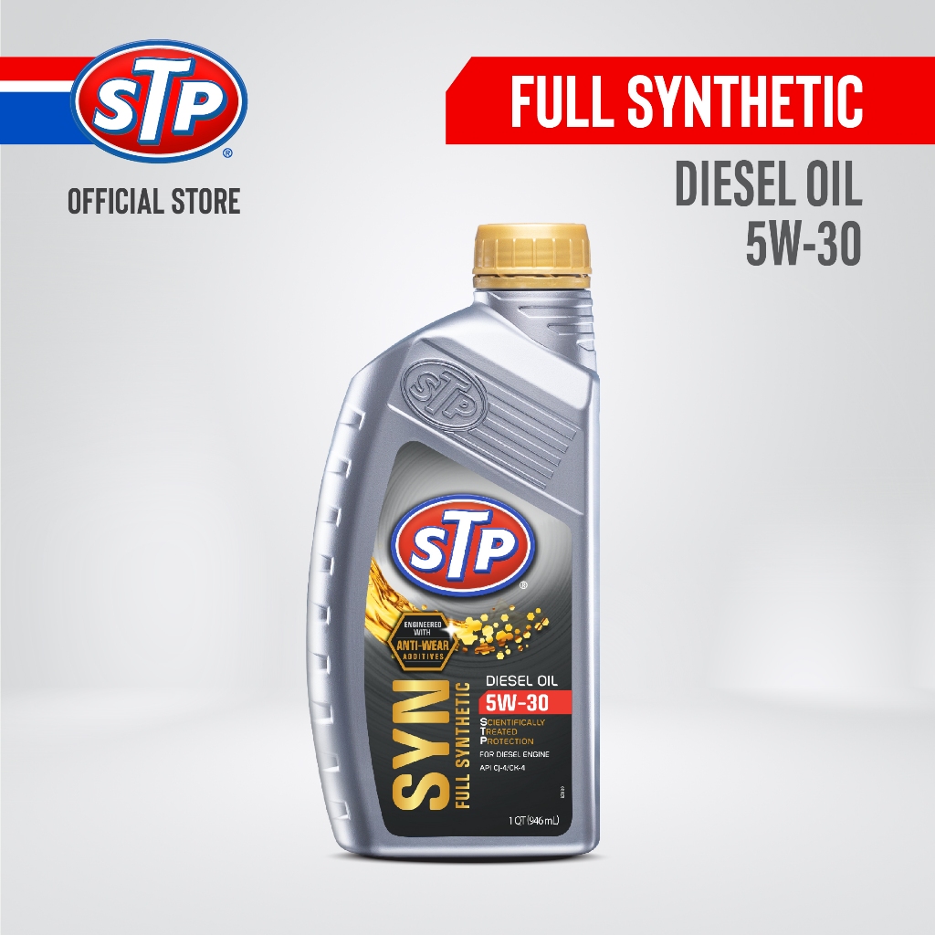 Jual STP - Full Synthetic Diesel Oil 5W-30 946 ml Oli Mesin Mobil Sintetik | Shopee Indonesia