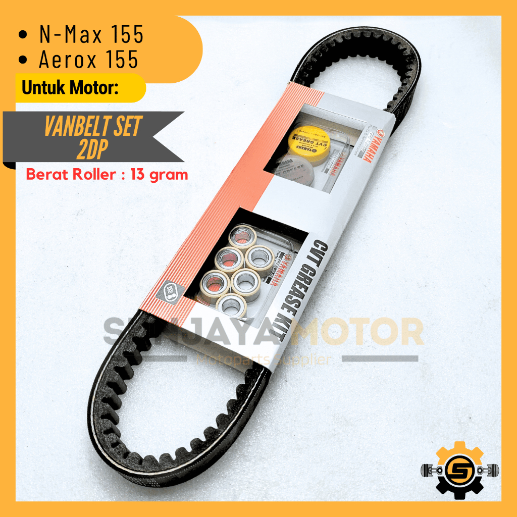 Jual Vanbelt Assy 2DP Sabuk Belt CVT Kualitas Original Yamaha NMax Lama NMax New 155 Aerox Old ...