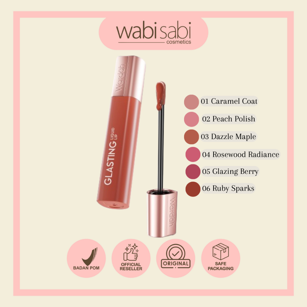 Jual WARDAH - Glasting Liquid Lip | Shopee Indonesia