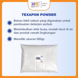 Jual TEXAPON Powder 500GR/ EMAL powder / Bahan Detergent Powder Laundry ...