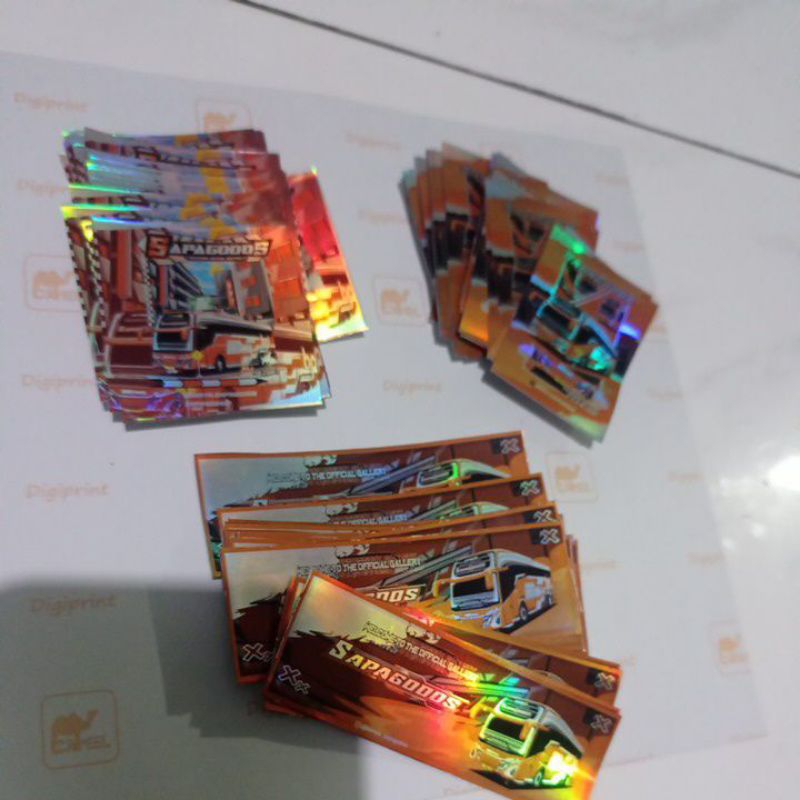 Jual stiker hologram bris trans jb5 sapagodos ( 3 pcs) | Shopee Indonesia