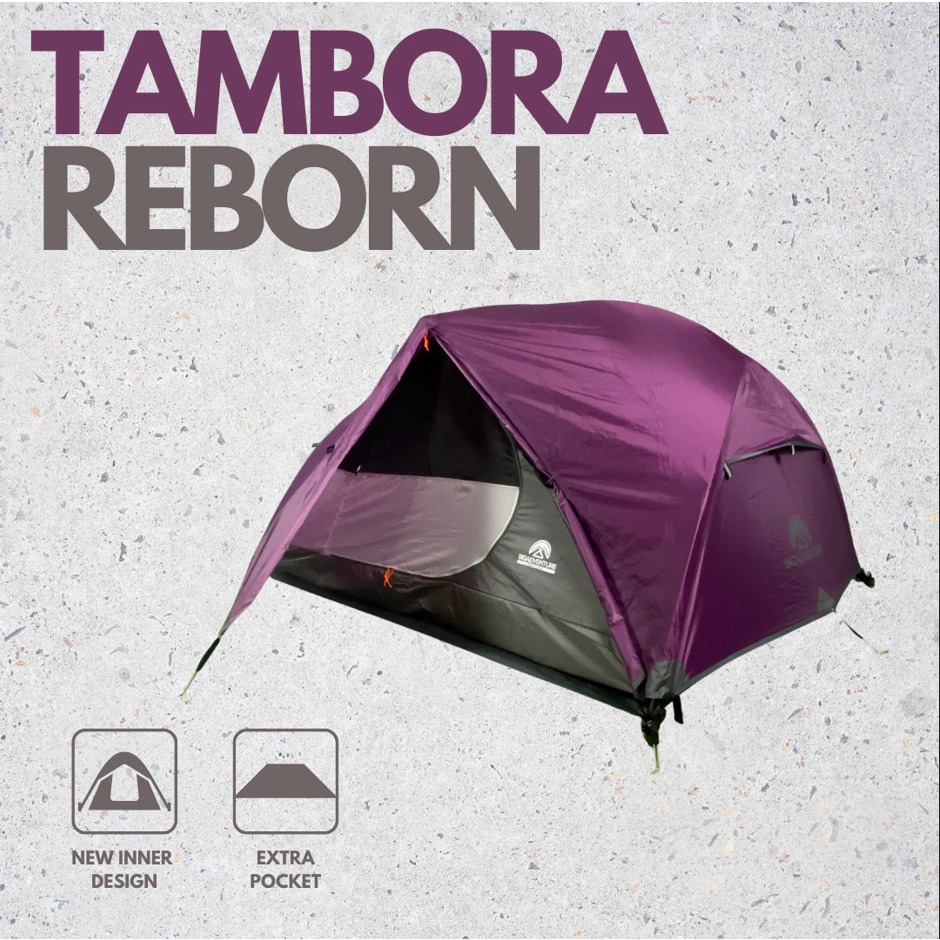 Jual Tenda Camping BIGADVENTURE Series Tambora 2 Reborn Kapasitas 2P ...