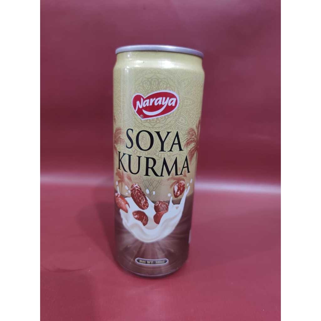 Jual Naraya Soya Kurma 300ml - Minuman Soya Rasa Kurma Dalam Kaleng ...