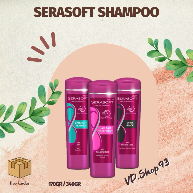 Jual SERASOFT SHAMPOO 170ML/340ML | Shopee Indonesia