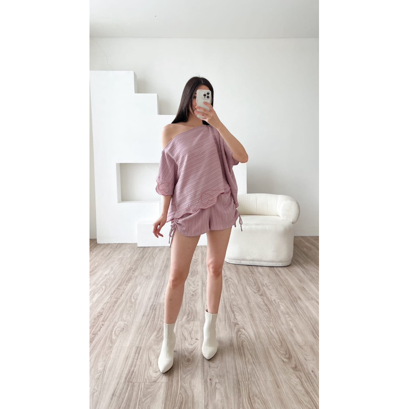 Jual LENORE set ( Dusty Pink ) | Shopee Indonesia