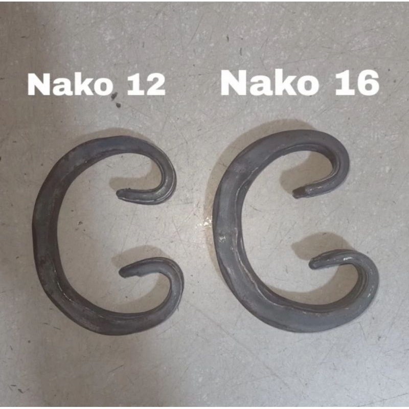 Jual Ornamen Pagar Besi Tekukan Nako Letter C 10 cm (EMBOSS SUDUT ...
