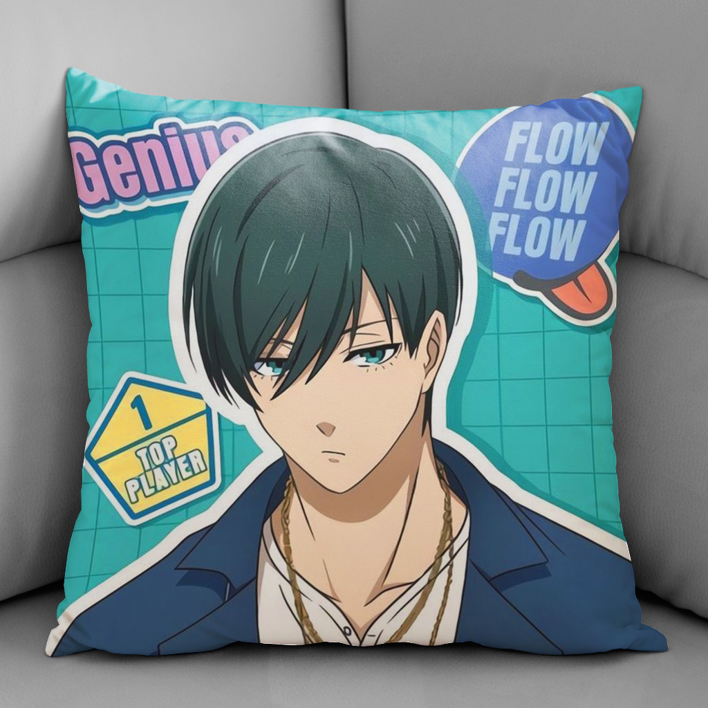 Jual [6 design] bantal anime rin itoshi blue lock / pillow 1 sisi ...
