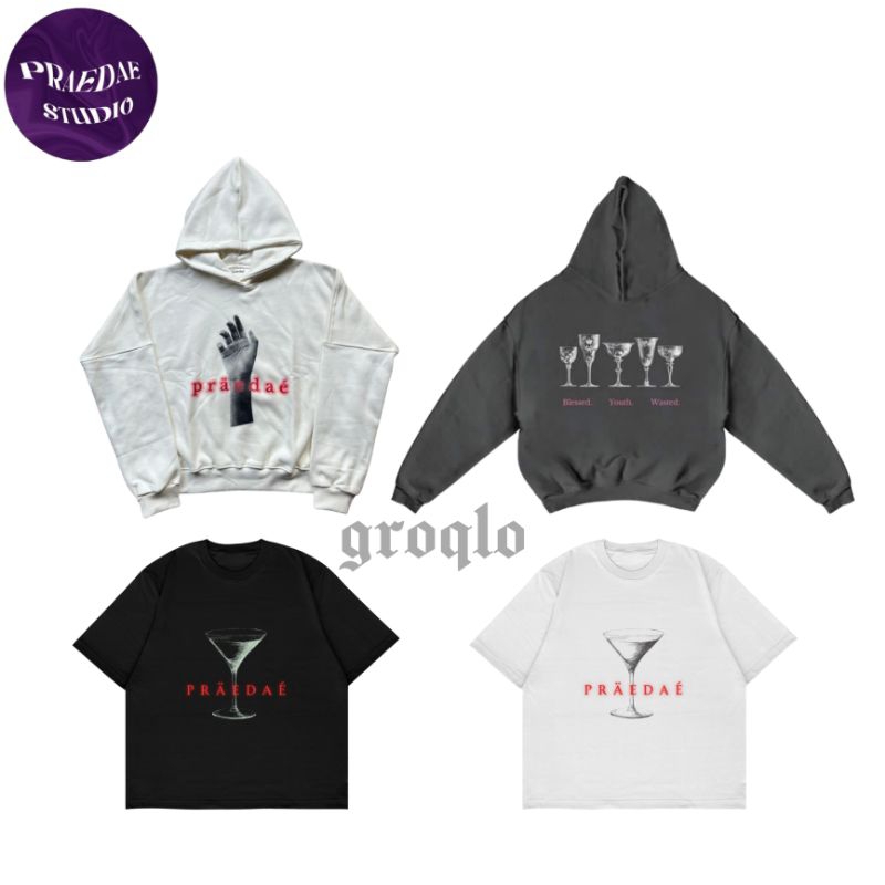 Jual Tshirt Praedae Trust Issue White Or Black / Hoodie Praedae Hopeles ...