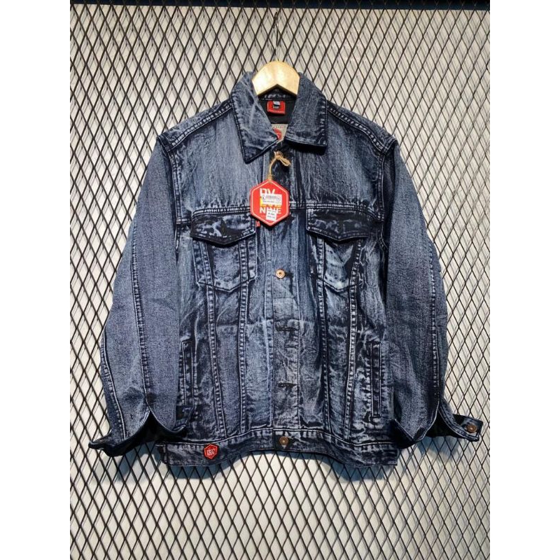 Jual Jaket Jeans DV LEVEL NINE ORIGINAL Snow Series | Shopee Indonesia