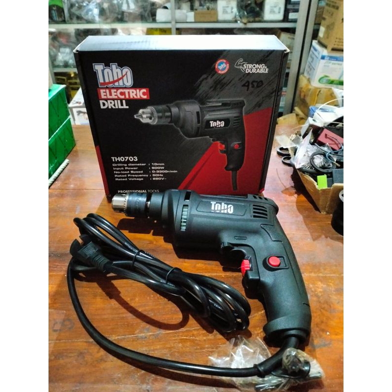 Jual Mesin Bor Electric Drill TOHO TH0703 Profesional Tools | Shopee ...