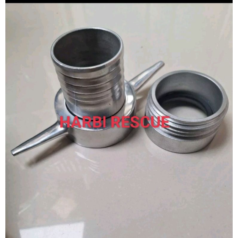 Jual Coupling pompa tohatsu 3 inch pemadam kebakaran aluminium | Shopee ...