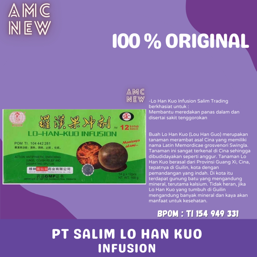 Jual PT SALIM Lohankuo / lo han kuo / lohan kuo infusion ( SL ...