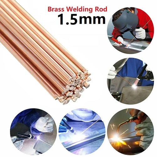 Jual Kawat Las Tembaga 1.5mm Patri Electrode Welding Copper Wire 50cm ...