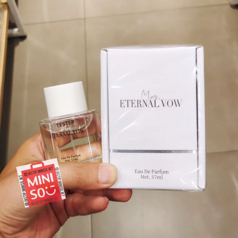 Jual MINISO 🆕 Parfum EDP Mrs. ETERNAL VOW (57ml) | Shopee Indonesia