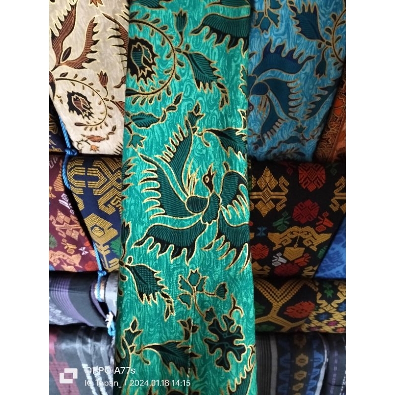 Jual BATIK SASAMBO BATIK LOMBOK NTB (MOTIF BURUNG PEMAKAN PADI ...