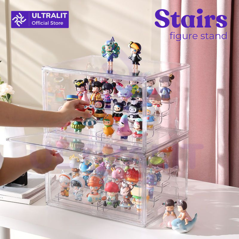 Jual (HANYA TANGGA)ULTRALIT Stairs Display Transparent Acrylic Action ...