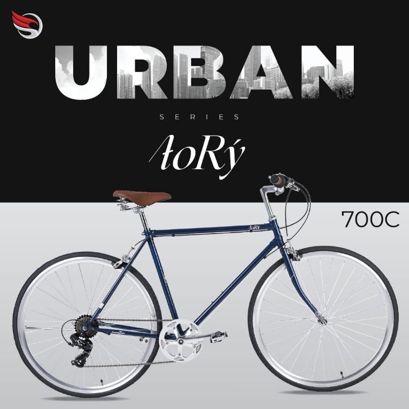 Jual Sepeda Roadbike Commuter Hybrid Urban Element TORY FRC 52 Balapa 700C | Shopee Indonesia