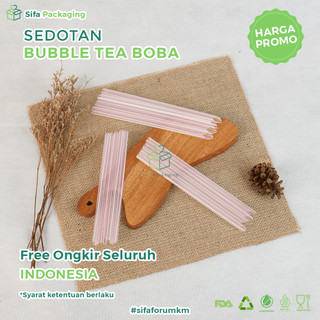 Jual Sedotan Boba Besar Sedotan Bubble Ukuran 6mm 8mm 10mm Sedotan ...