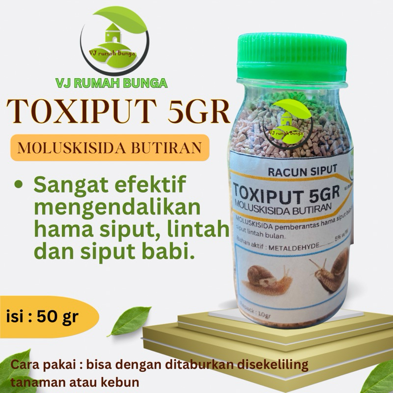 Jual 50gr - Toxiput pembasmi dan pengendali hama siput lintah bekicot ...