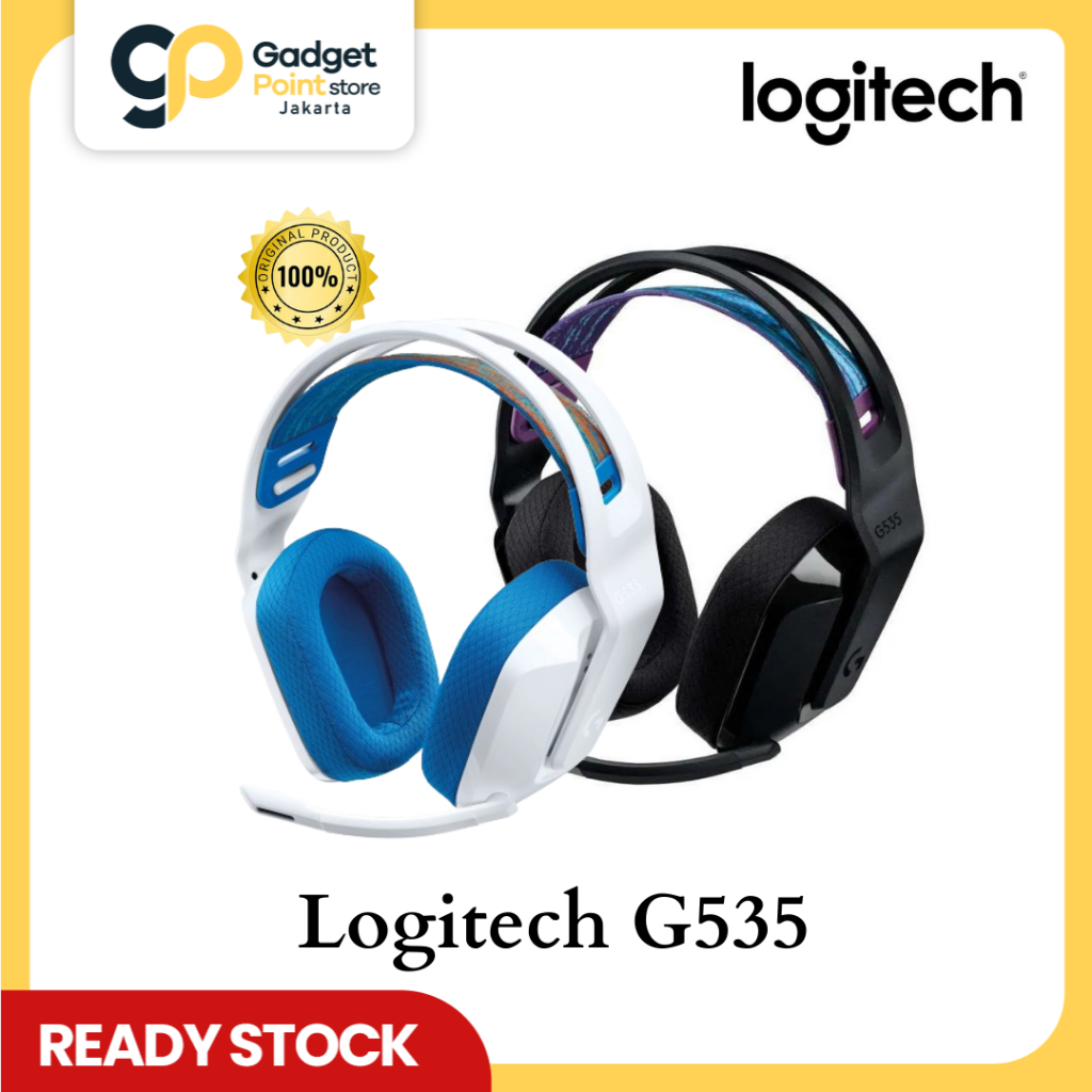 Jual Logitech G535 Lightspeed Wireless Gaming Headset | Garansi 2 Tahun ...