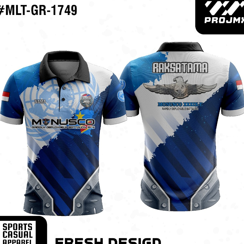 Jual PROJMX - KAOS JERSEY RDB MONUSCO ( BISA CUSTOM ) | Shopee Indonesia
