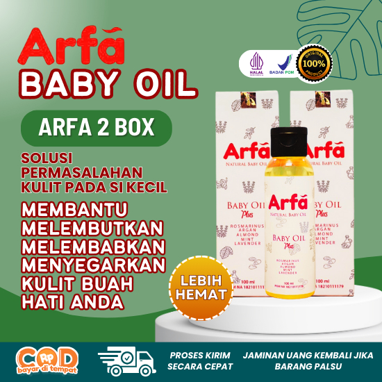 Jual ARFA BABY OIL Minyak Telon Alami - Mengatasi Ruam-Ruam pada Kulit ...