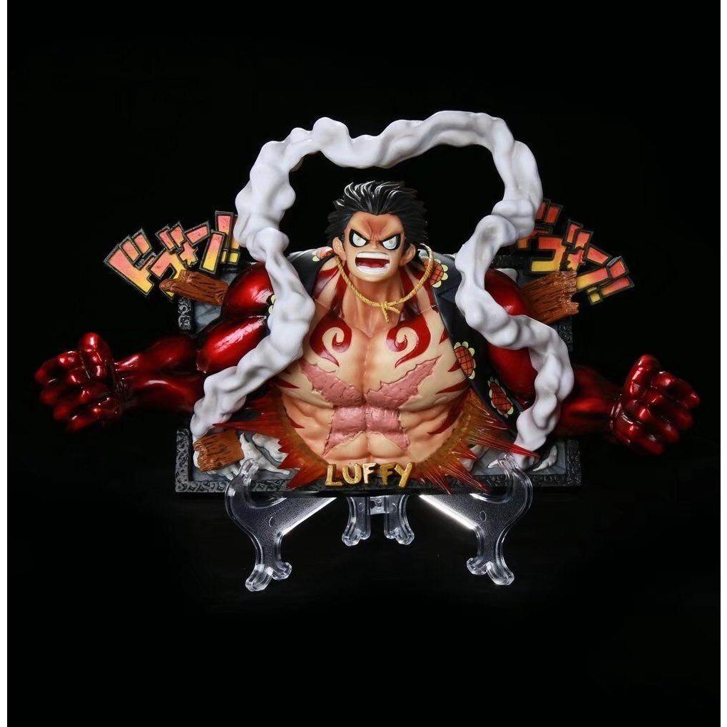 Jual Action Figure One Piece Luffy Gear 4 Bounce Man Photo Frame ...