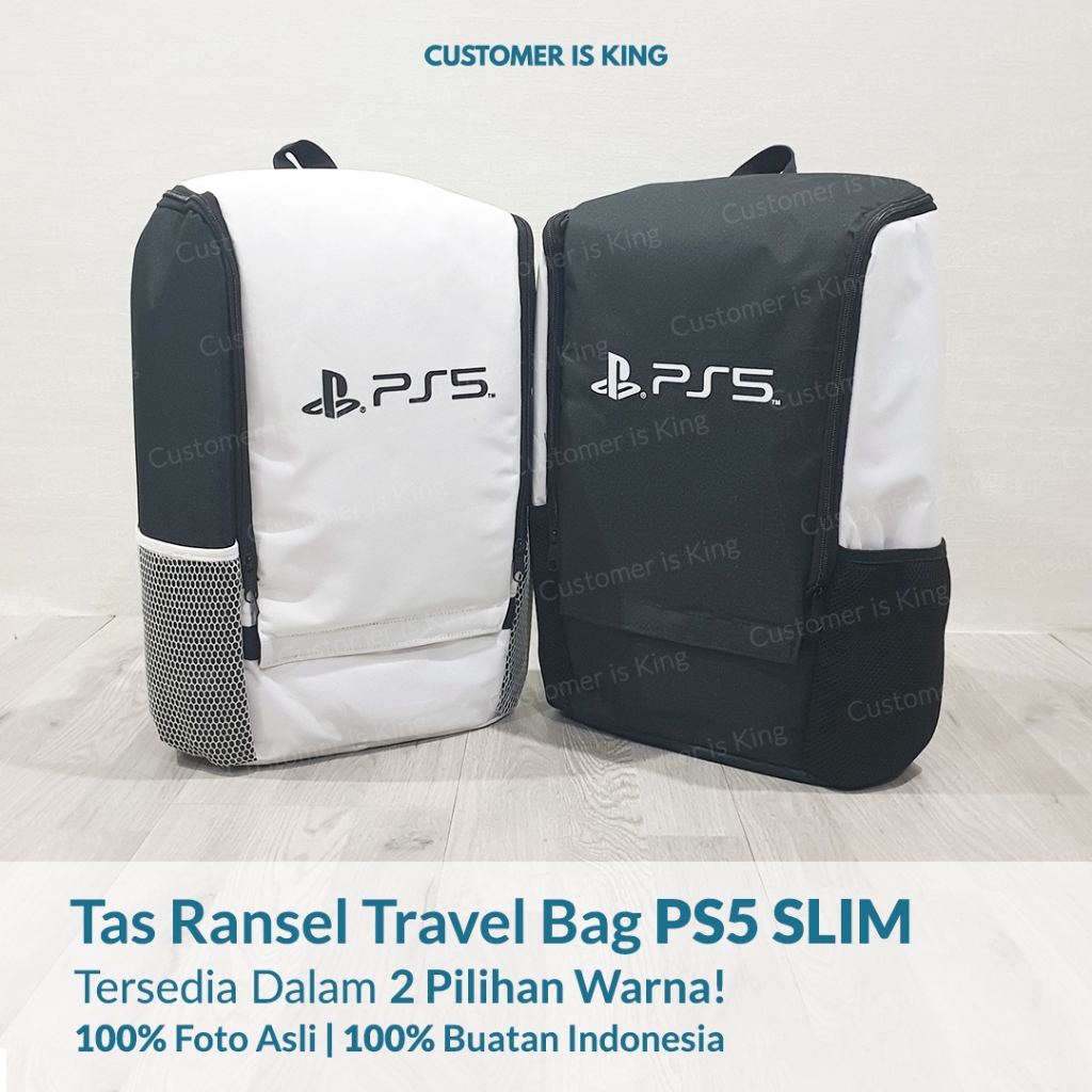 Jual Tas PS5 Slim Ransel Travel Bag Backpack Storage Playstation 5 ...