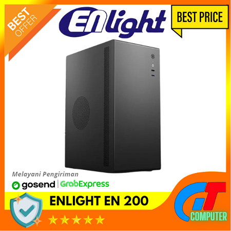 Jual CASING ENLIGHT EN-200 Mini ATX PSU 300W By Enlight | Shopee Indonesia