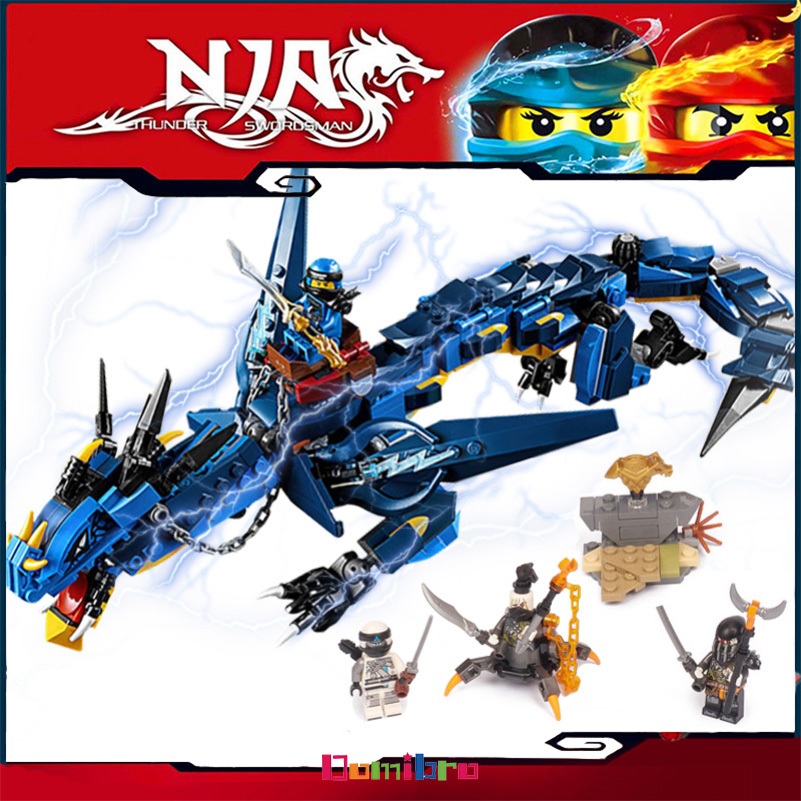 Jual Mainan Ninja Naga Ninjago 3D 810 Pcs Kuil Model Mainan Pendidikan ...