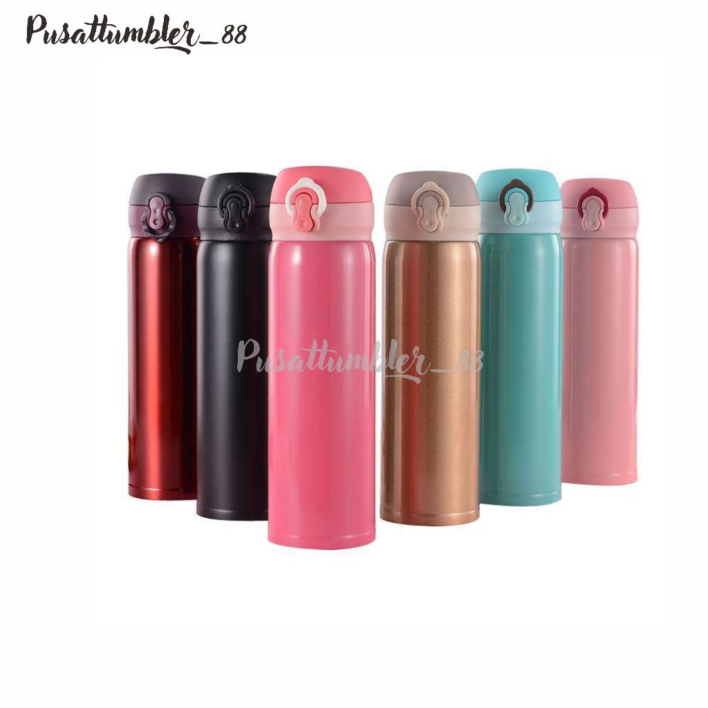 Jual Tumbler Niagara 500ml Polos Stainless Tahan Panas Dingin Tumbler ...