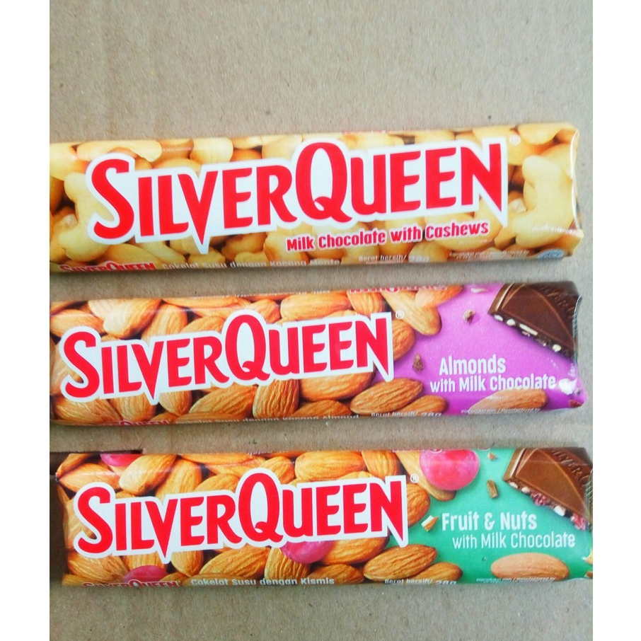 Jual Silverqueen 22gr (kecil) 1 box | Shopee Indonesia