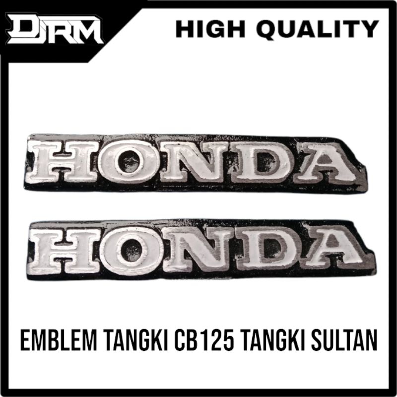 Jual EMBLEM TANGKI HONDA CB 125 TANGKI SULTAN LOGO TANGKI SULTAN ...