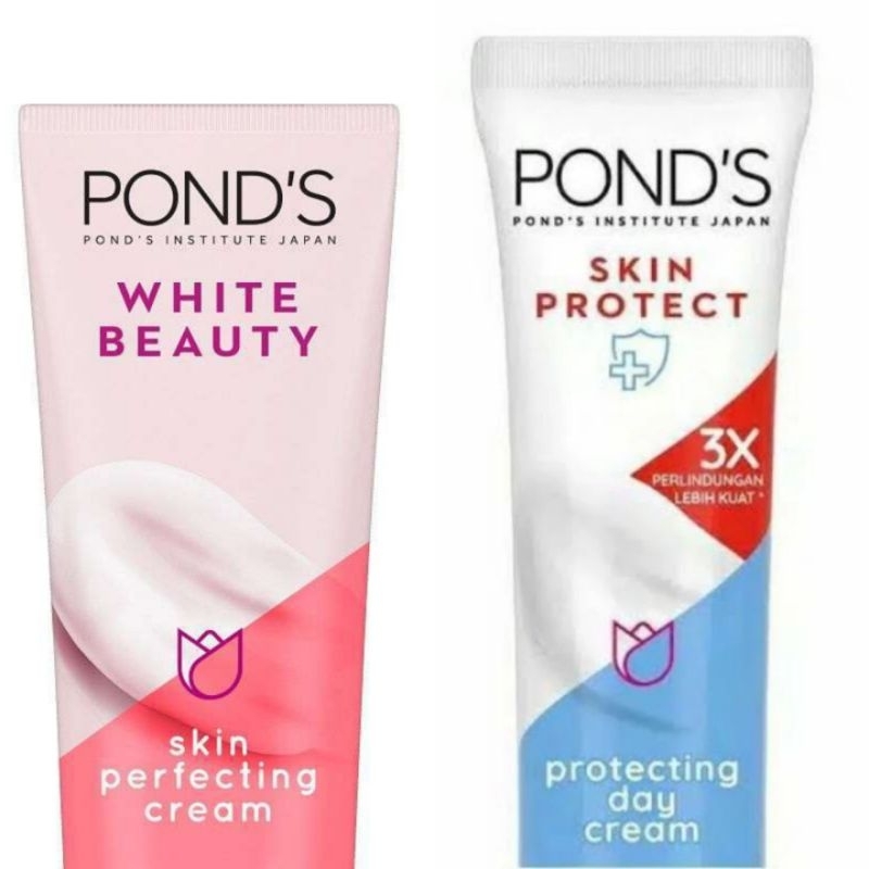 Jual Ponds Skin Perfecting Cream Normal Skin 20g dan Ponds Skin ...