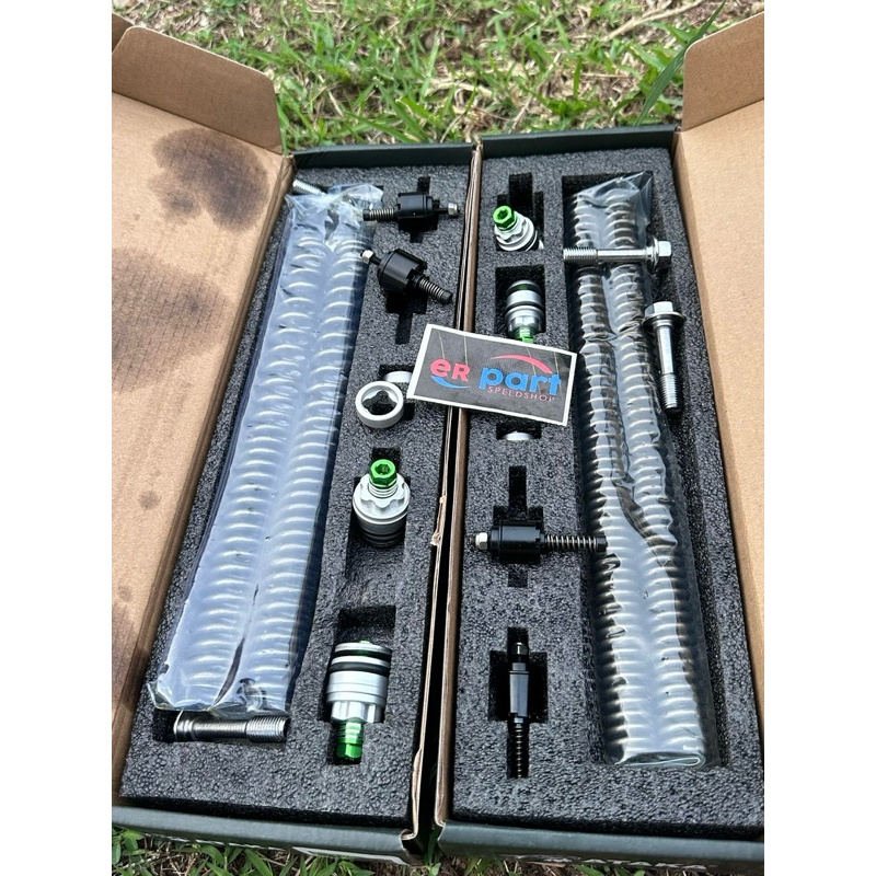 Jual Front Fork Spring Kit Upgrade mx king Gtr Per Shock Depan | Shopee ...
