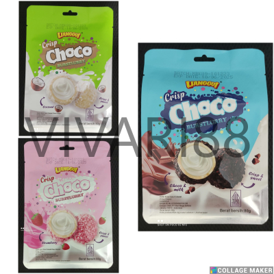 Jual Lianggui Crisp Choco Burstlurry Ball 80g | Shopee Indonesia