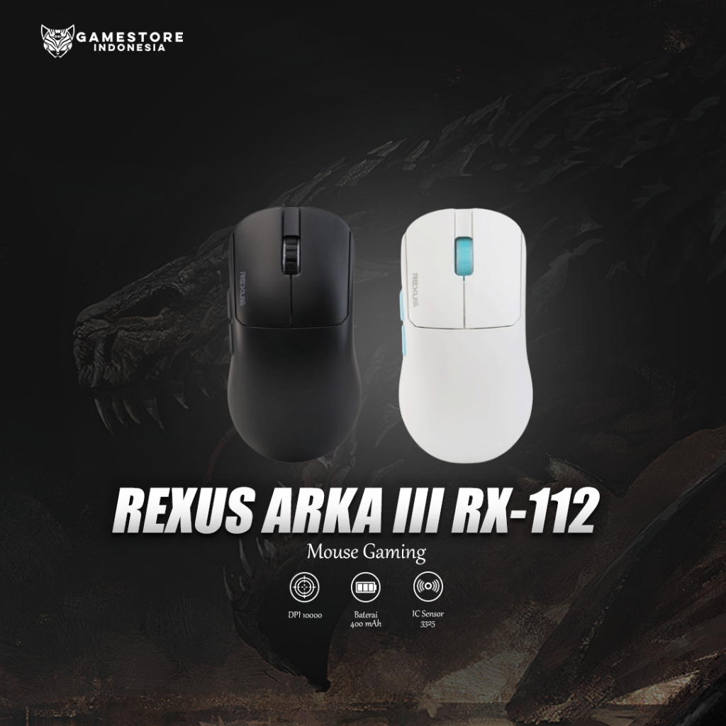 Jual Rexus Mouse Gaming ARKA III RX-112 | Shopee Indonesia