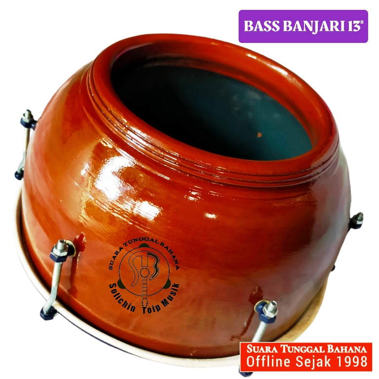 Jual Bass Banjari 13" Bass Rebana Hadroh 33 Cm | Solichin Toip | Shopee ...