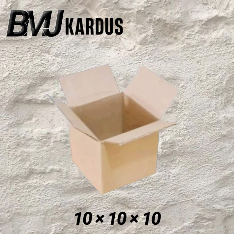 Jual kardus packing uk 10x10x10 | Shopee Indonesia