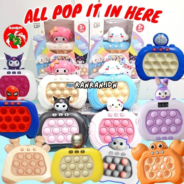 Jual MAINAN POP IT ELEKTRIK PUSH BUBBLE GAME CHALLENGE FIDGET TOYS ...